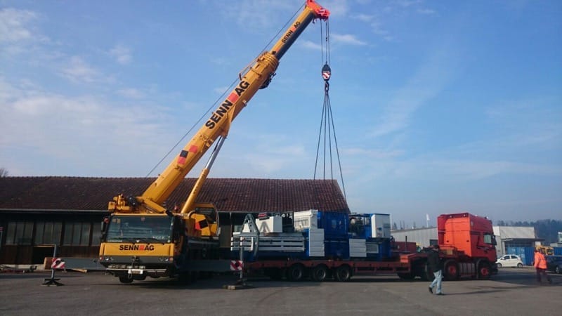 Gloor – Presse à balles horizontale – Europress avec 60 to force de ...